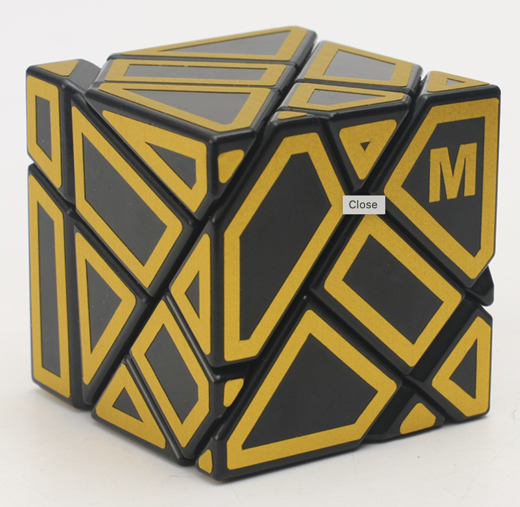 Cubo Ghost Ninja Base Amarilla - Cubizz - Tienda Cubera y Didácticos